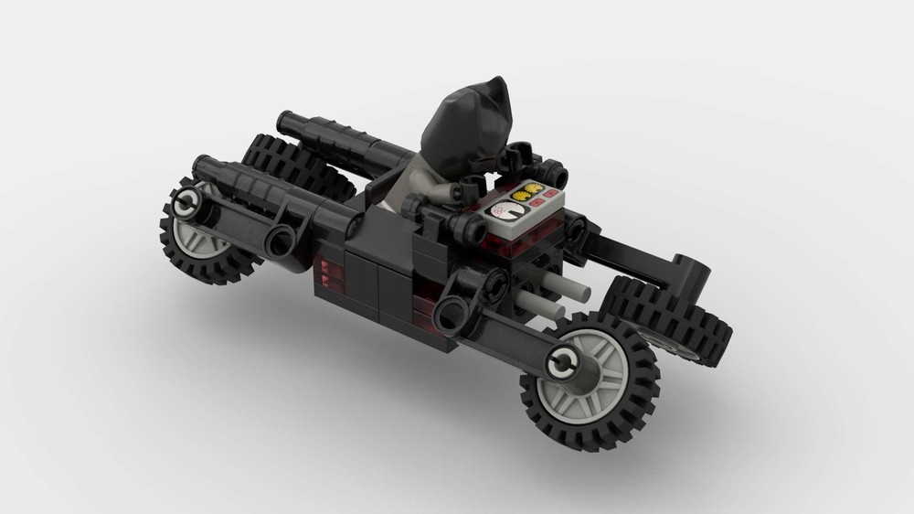 LEGO MOC All-New Batpod by Foolishow | Rebrickable - Build with LEGO