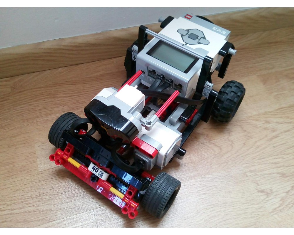 LEGO MOC Ev3 robotic car by mic8per | Rebrickable - Build with LEGO