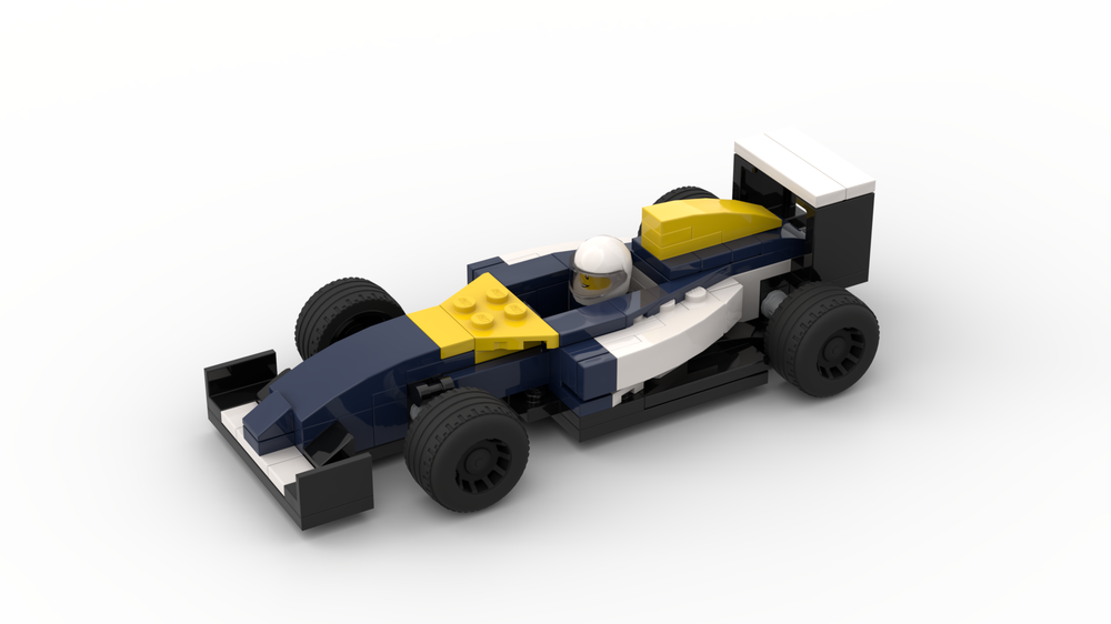 LEGO MOC WILLIAMS - MANSELL by H3M370L4 | Rebrickable - Build with LEGO