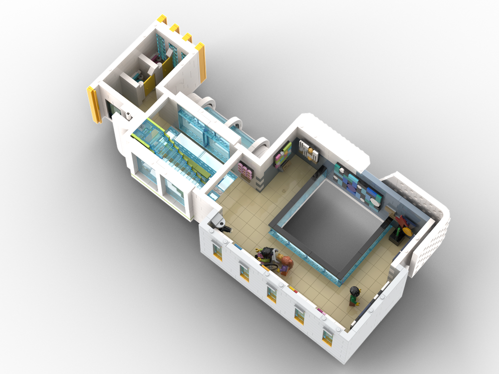 LEGO MOC MoMA - Museum of Modern Art by simon84 | Rebrickable - Build ...