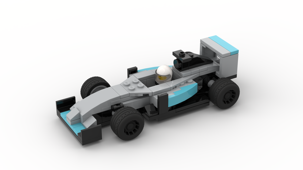 LEGO MOC MERCEDES - HAMILTON by H3M370L4 | Rebrickable - Build with LEGO