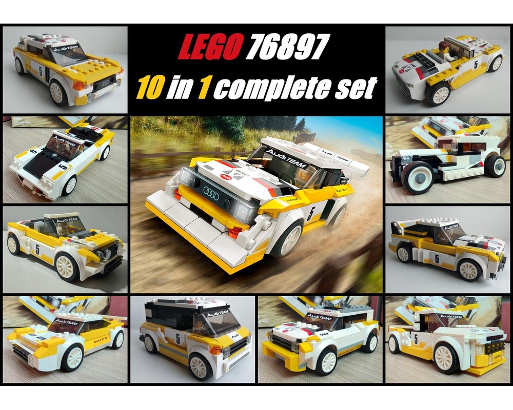 LEGO MOC 76897 10 in 1 Complete set by Kirvet | Rebrickable - Build ...