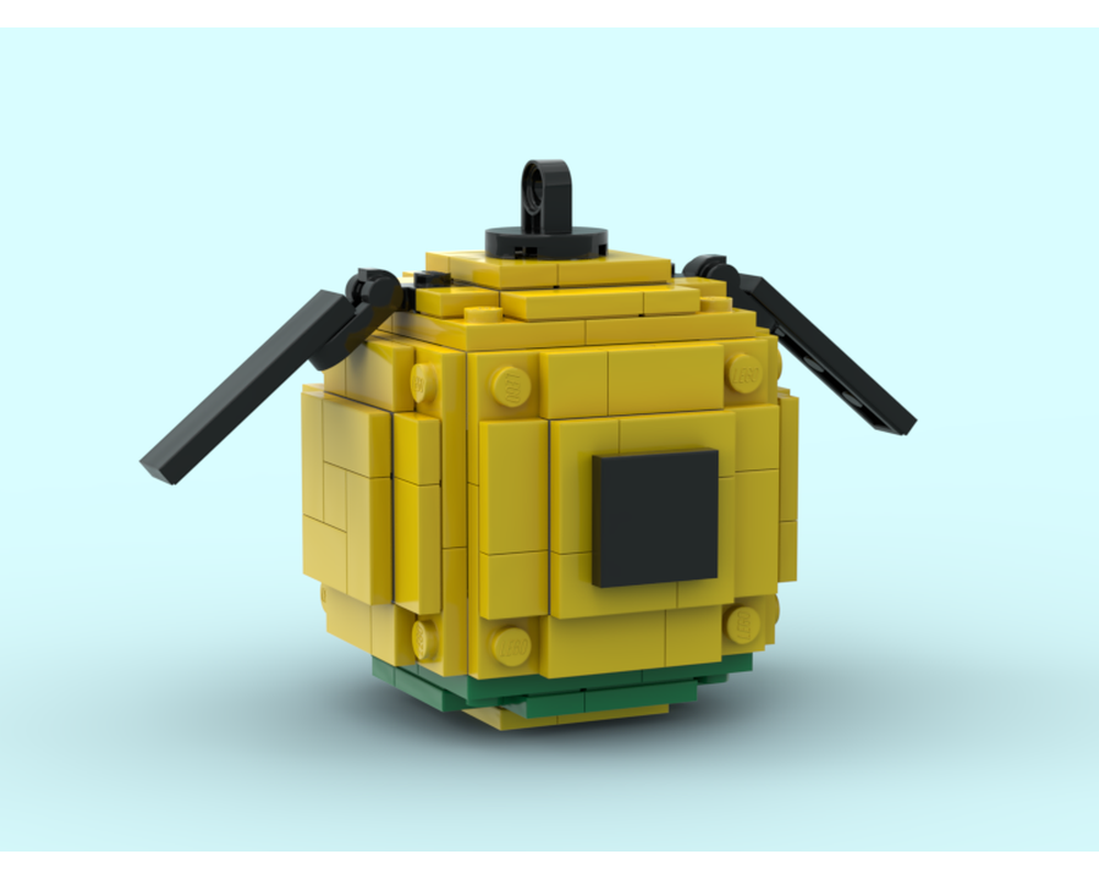LEGO MOC Pluto Ornament by T Brix | Rebrickable - Build with LEGO