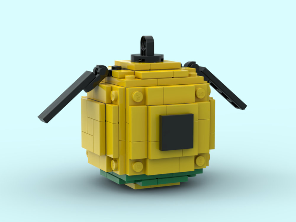 LEGO MOC Pluto Ornament by T Brix | Rebrickable - Build with LEGO