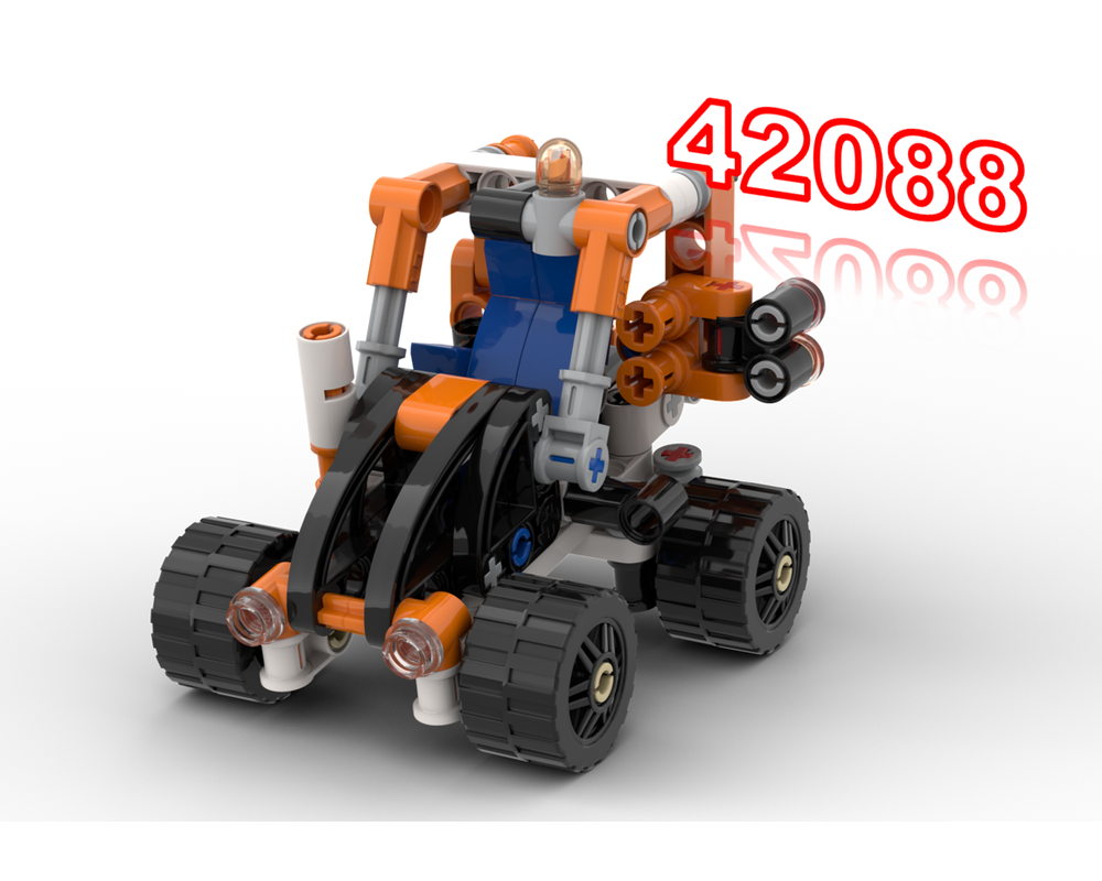 LEGO MOC-40983 42088-C tracteur communal (Technic > Model > Farm 2020 ...