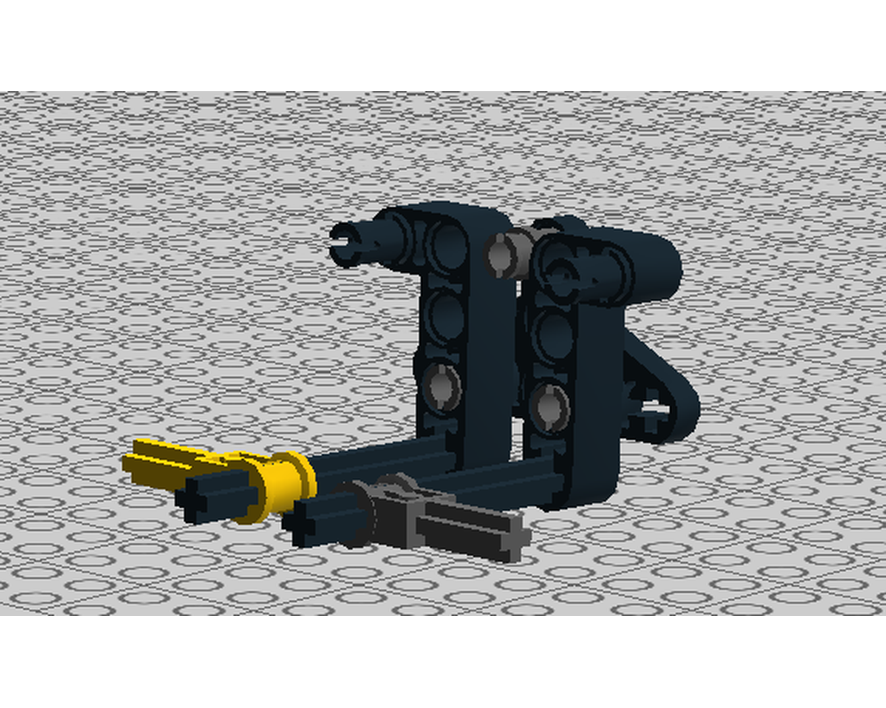LEGO MOC Engine Stand by Kieran_Staniford_2004 | Rebrickable - Build ...