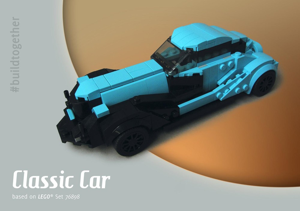 Lego Moc Classic Car By Mylenium Rebrickable Build With Lego