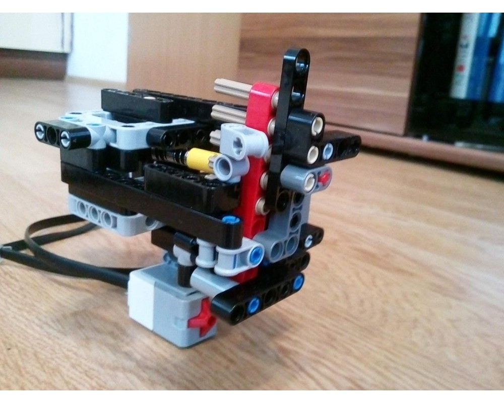 LEGO MOC Mindstorms gun (nxt+ev3) by mic8per | Rebrickable - Build with ...