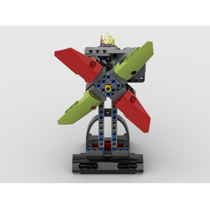 LEGO MOC Wind up Windmill by Sarria | Rebrickable - Build with LEGO