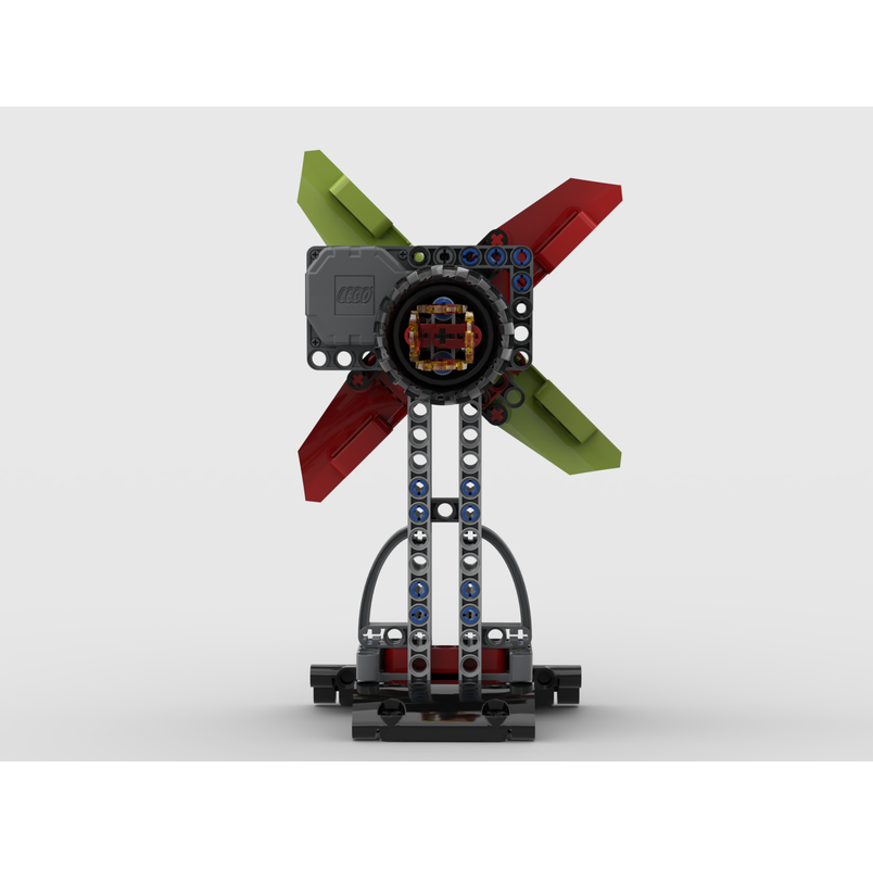 LEGO MOC Wind up Windmill by Sarria | Rebrickable - Build with LEGO