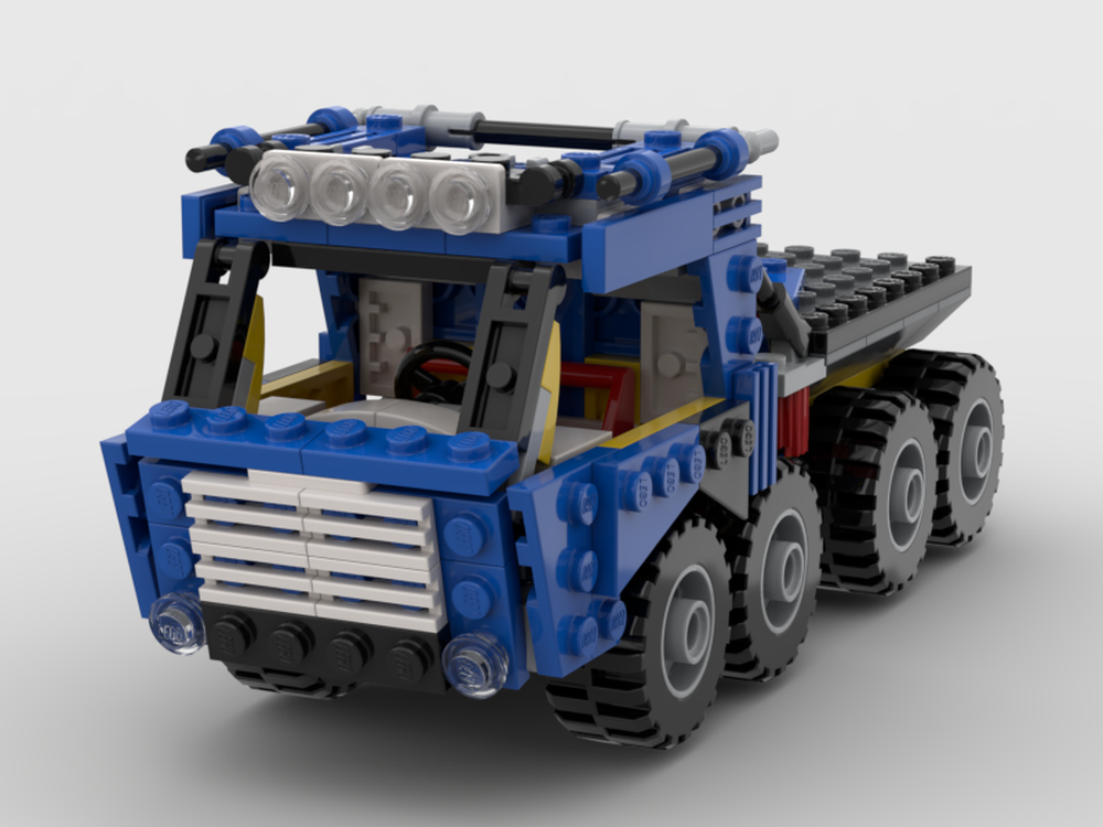 LEGO MOC 31087 (x2) Tatra 8x8 Trial Truck by KlintIsztvud | Rebrickable ...