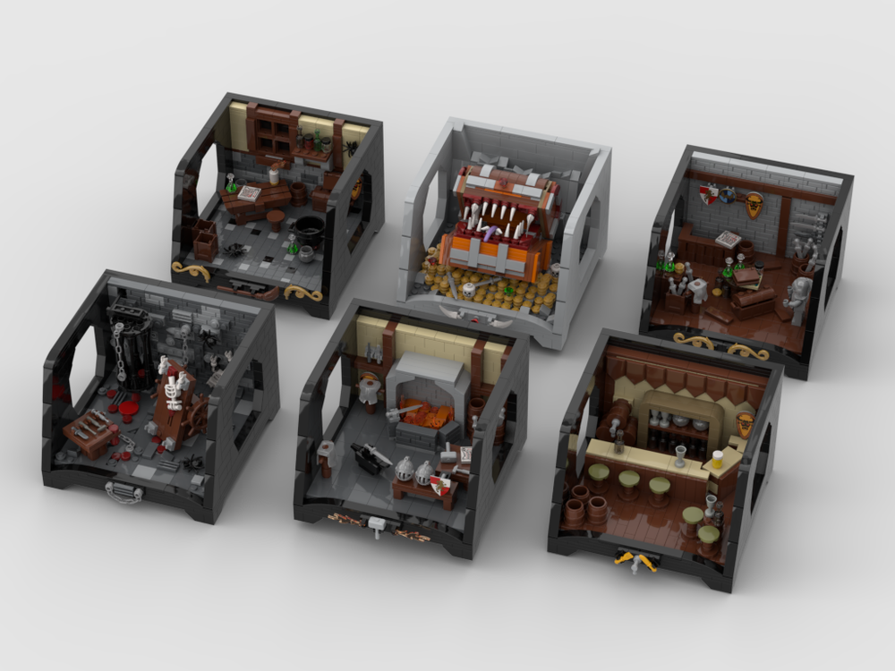 LEGO MOC Medieval series | Build from 6 MOCs by gabizon | Rebrickable ...