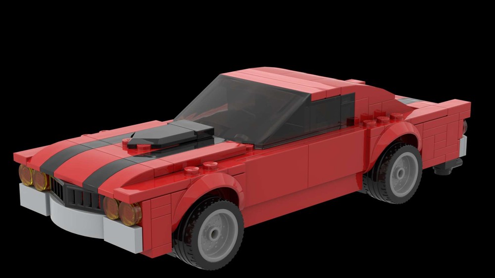 LEGO MOC Dom´s Chevrolet Chevelle by Šotola´s Cars | Rebrickable ...
