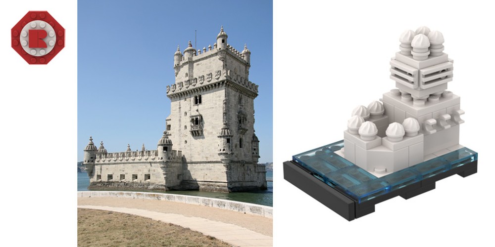 Lego Moc Lisboa Torre De Belém Skyline Architecture By Rianscotti