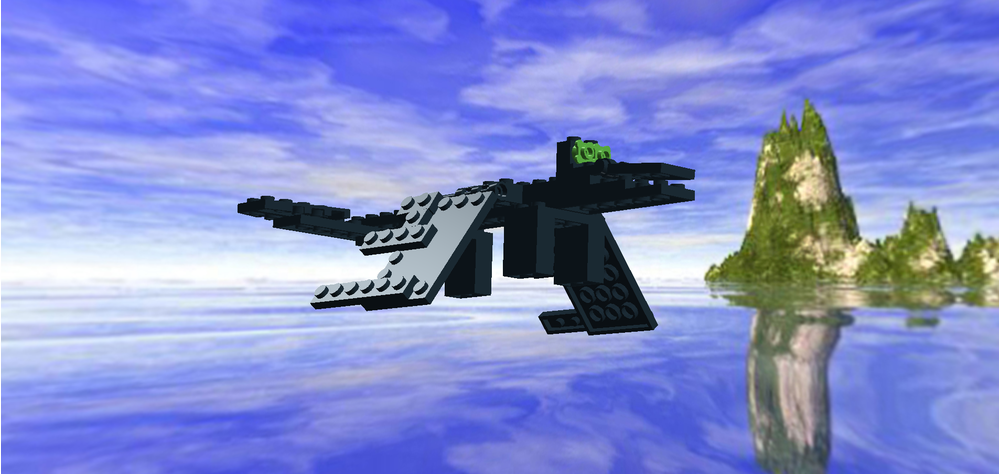 LEGO MOC Toothless the Dragon by lewis695 | Rebrickable - Build with LEGO