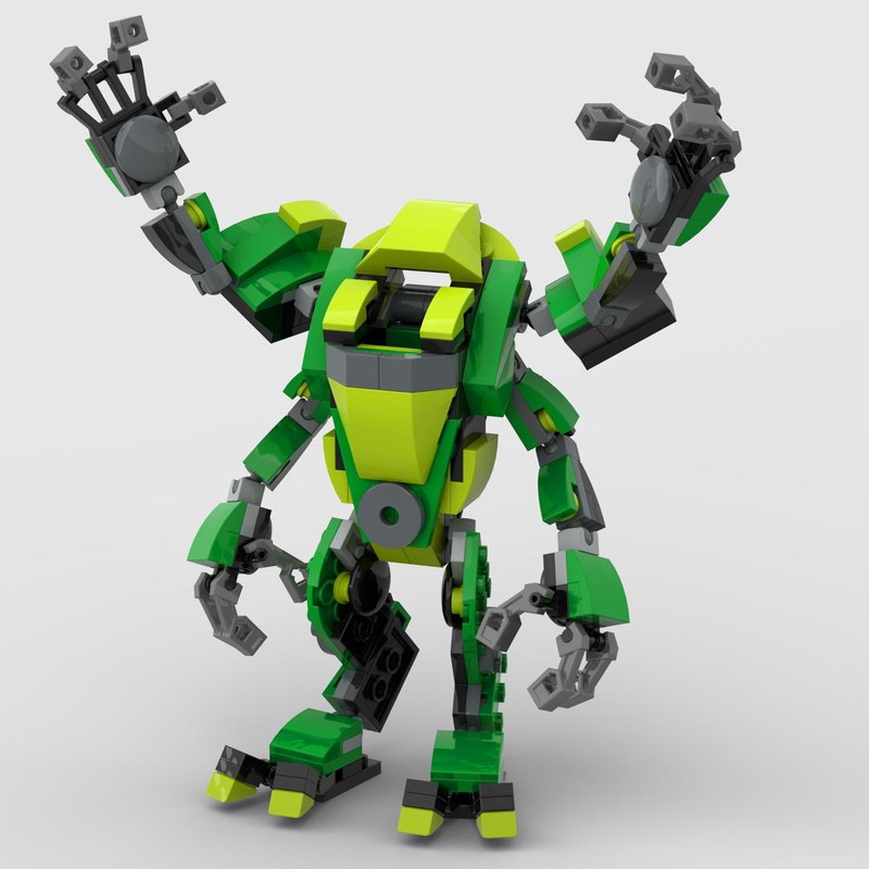 LEGO MOC-41154 Mantis Mech by Samu | Rebrickable - Build with LEGO