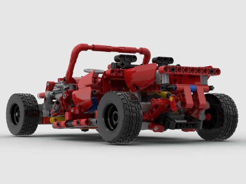 LEGO MOC Rat Rod - 42075 D-Model by technicstudiodesigns | Rebrickable ...