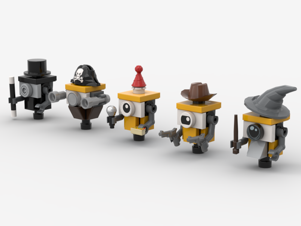 LEGO MOC-41185 Claptrap's Party Costumes (Borderlands) by Firun ...
