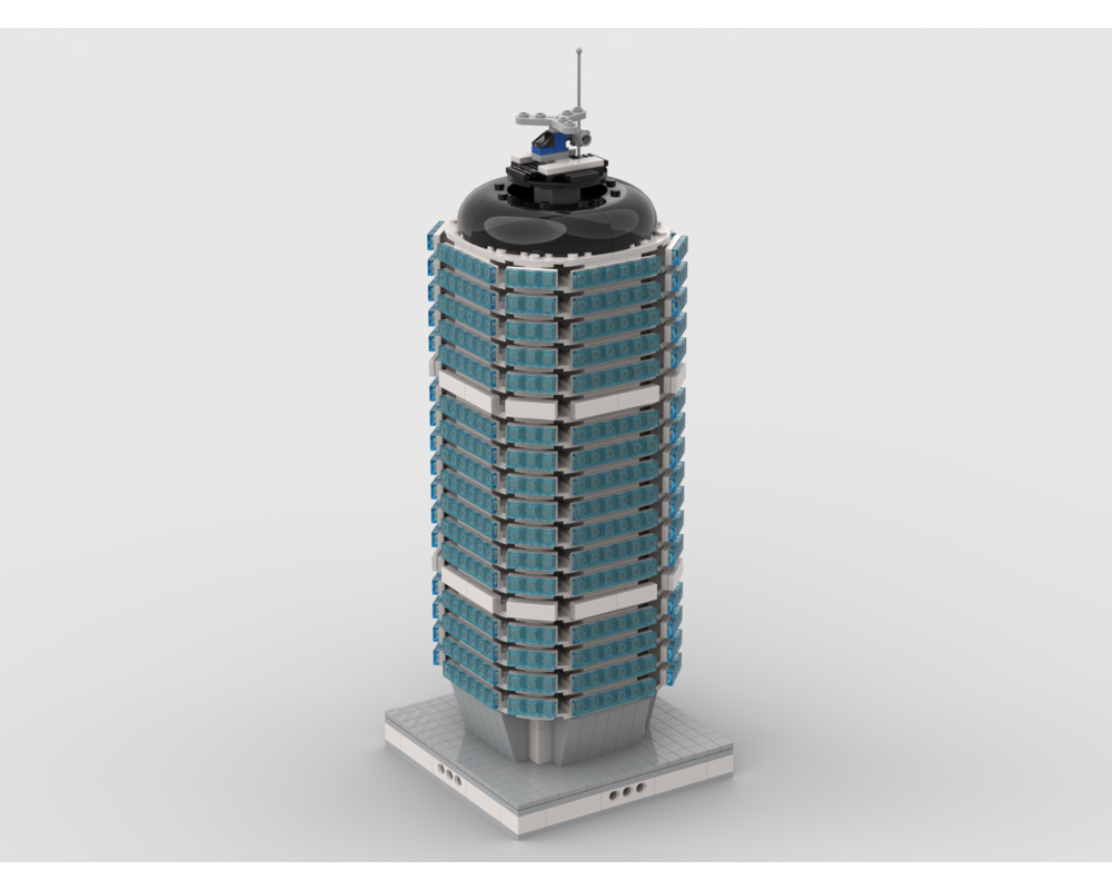 LEGO MOC Skyscraper building #2 | for modular city by gabizon ...