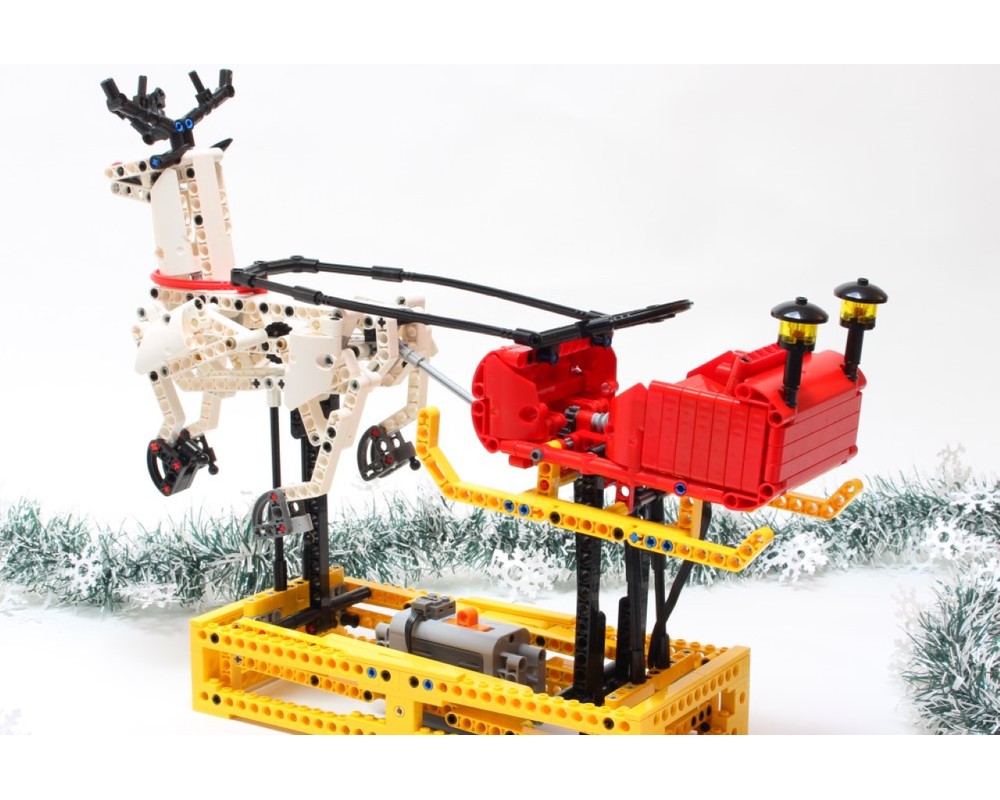 LEGO MOC Christmas Santa Sleigh by Nico71 | Rebrickable - Build with LEGO