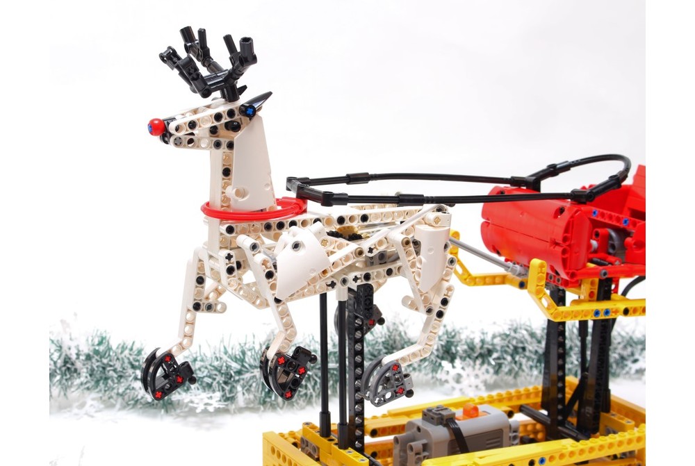 LEGO MOC Christmas Santa Sleigh by Nico71 | Rebrickable - Build with LEGO