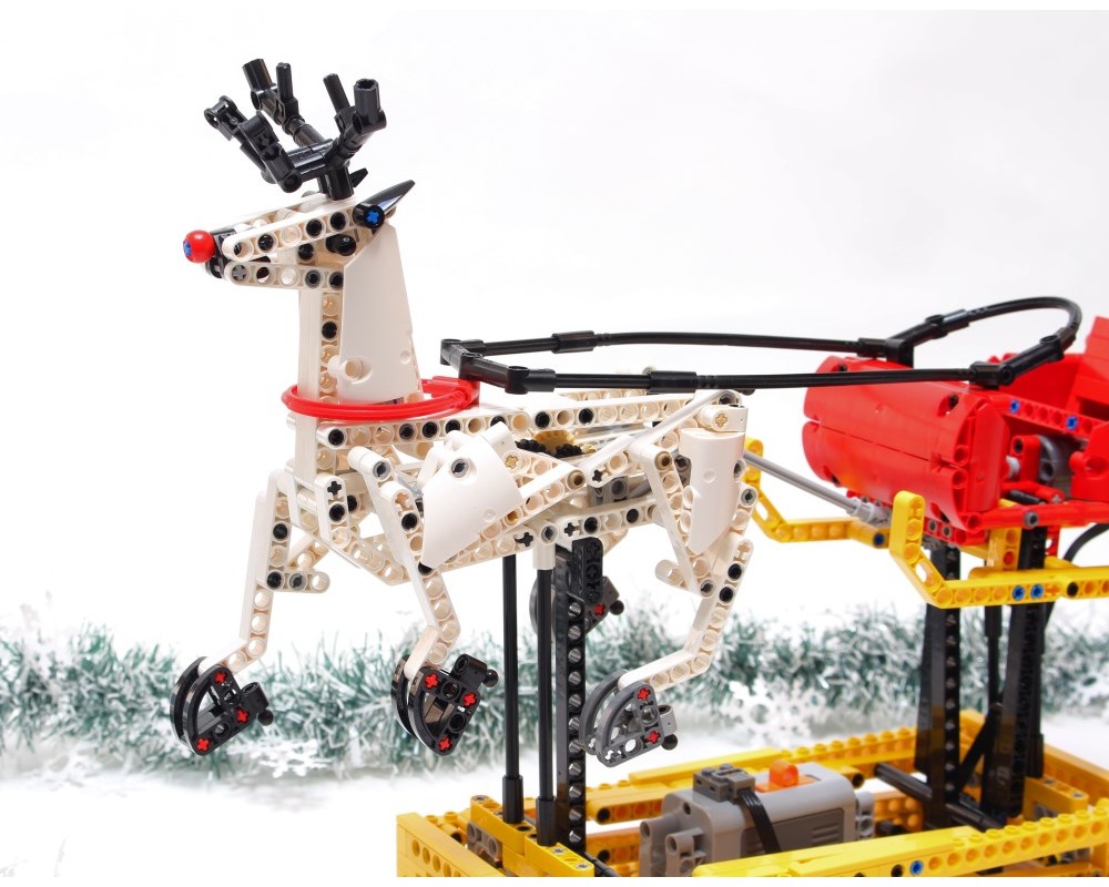 LEGO MOC Christmas Santa Sleigh by Nico71 | Rebrickable - Build with LEGO