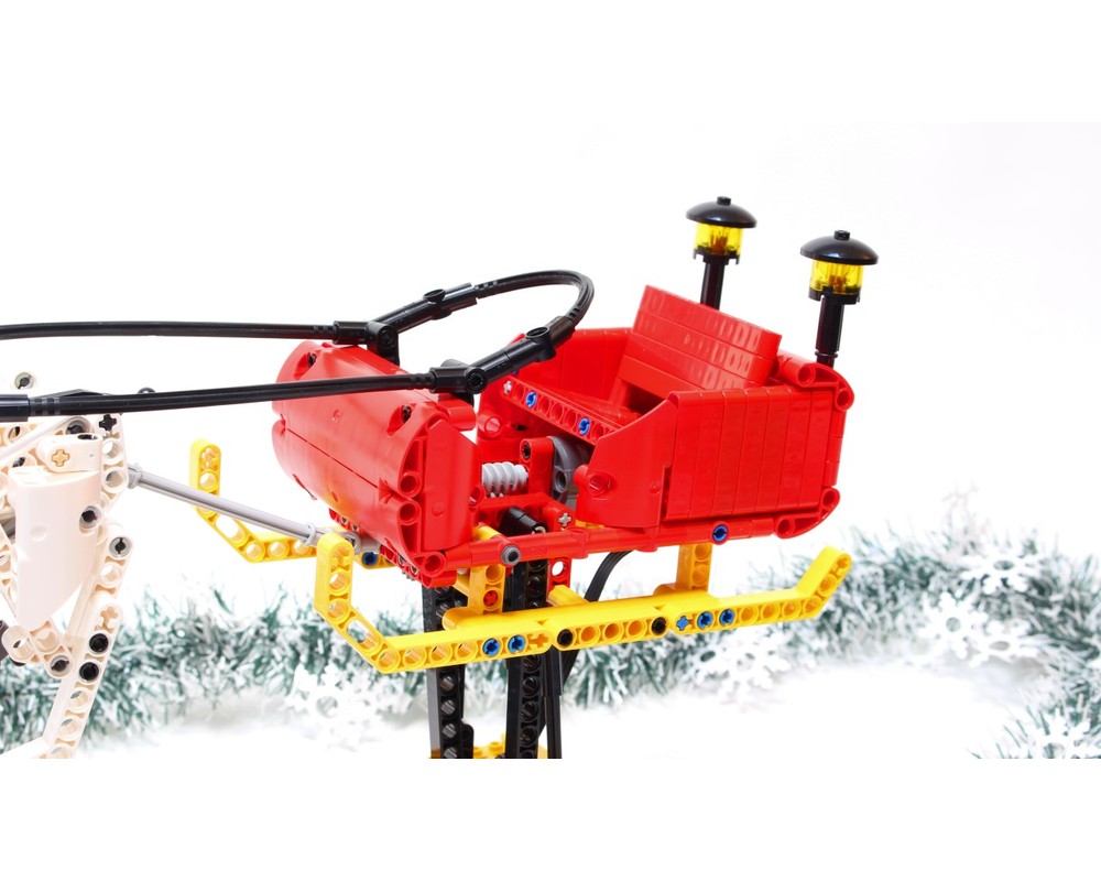 LEGO MOC Christmas Santa Sleigh by Nico71 | Rebrickable - Build with LEGO