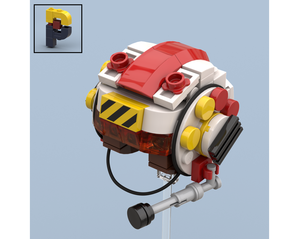 LEGO MOC Rebel X-Wing Helmet by precrastinator | Rebrickable - Build ...