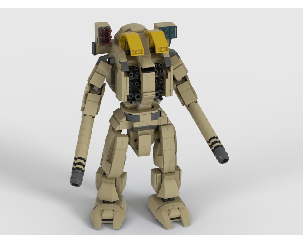 LEGO MOC Robotech Warhammer Mech Suit by Porter7887 | Rebrickable ...