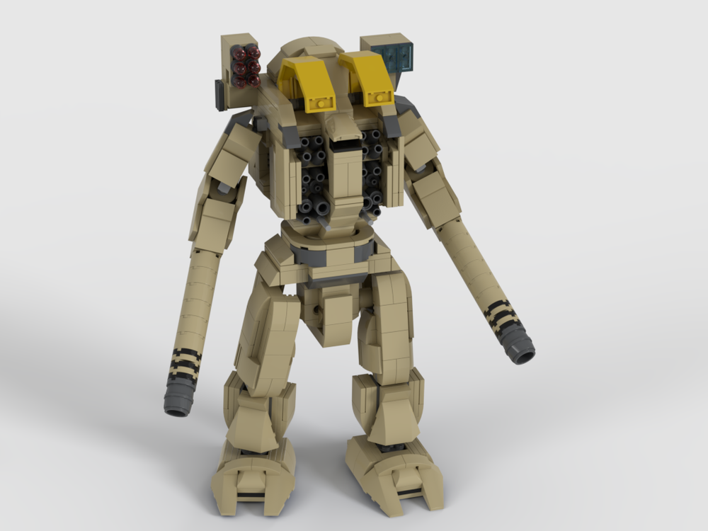 LEGO MOC Robotech Warhammer Mech Suit by Porter7887 | Rebrickable ...