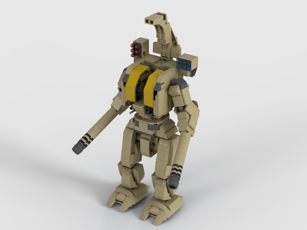 LEGO MOC Robotech Warhammer Mech Suit by Porter7887 | Rebrickable ...