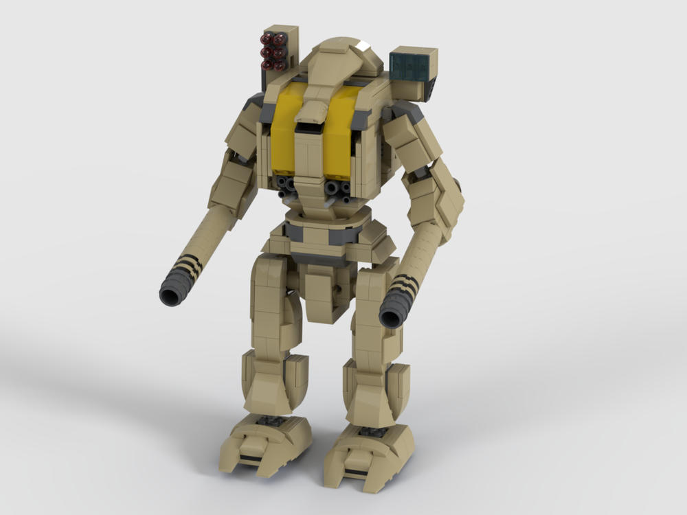LEGO MOC Robotech Warhammer Mech Suit by Porter7887 | Rebrickable ...