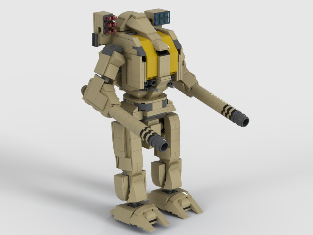 LEGO MOC Robotech Warhammer Mech Suit by Porter7887 | Rebrickable ...