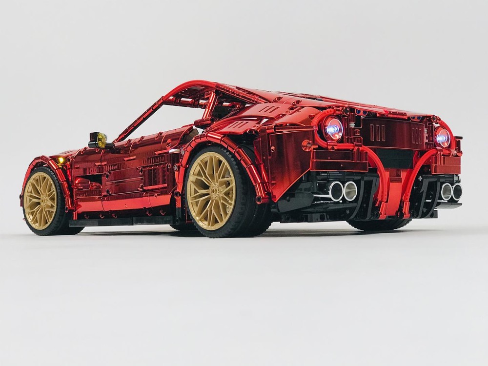 LEGO MOC Ferrari F12 by Loxlego | Rebrickable - Build with LEGO