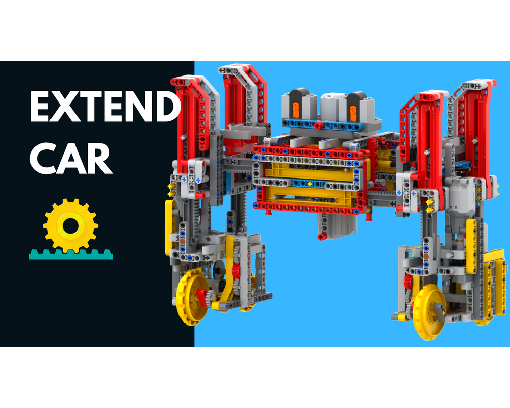 LEGO MOC Telescopic Extender Car by Konstrakt_Abstrakt | Rebrickable ...