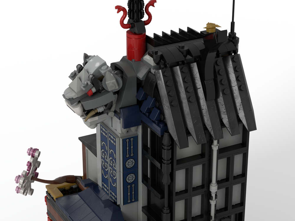 LEGO MOC Ninjago City expansion by brickgloria | Rebrickable - Build ...