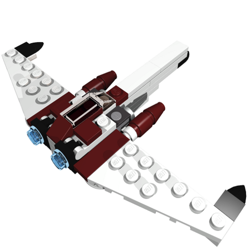 LEGO MOC 30240 Pickaxe fighter by Berth | Rebrickable - Build with LEGO