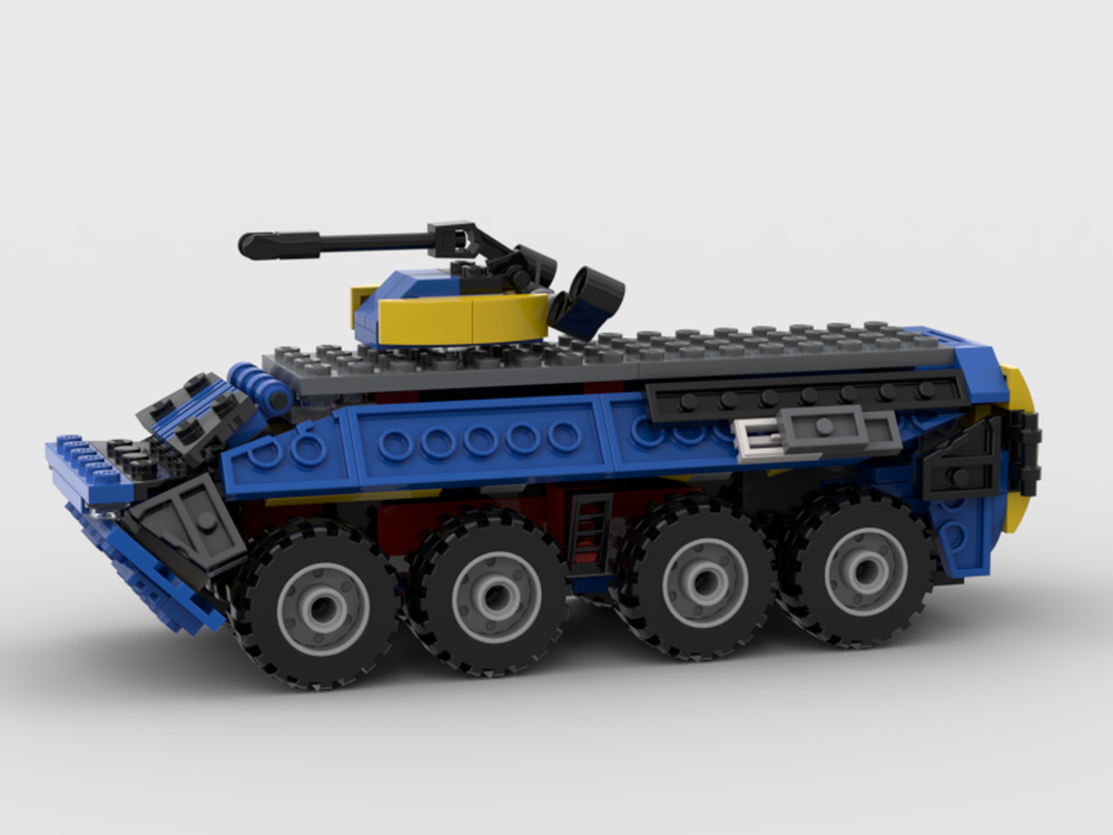 LEGO MOC 31087 (x2) BTR-80 by KlintIsztvud | Rebrickable - Build with LEGO