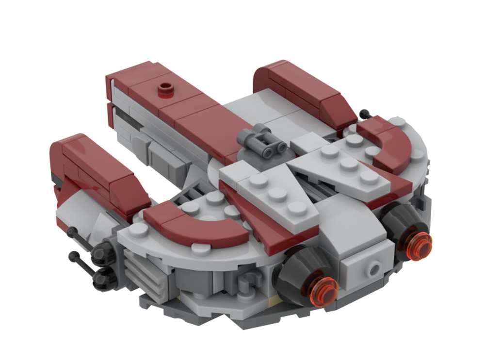LEGO MOC Ebon Hawk (Midi-Scale) by Starshine | Rebrickable - Build with ...