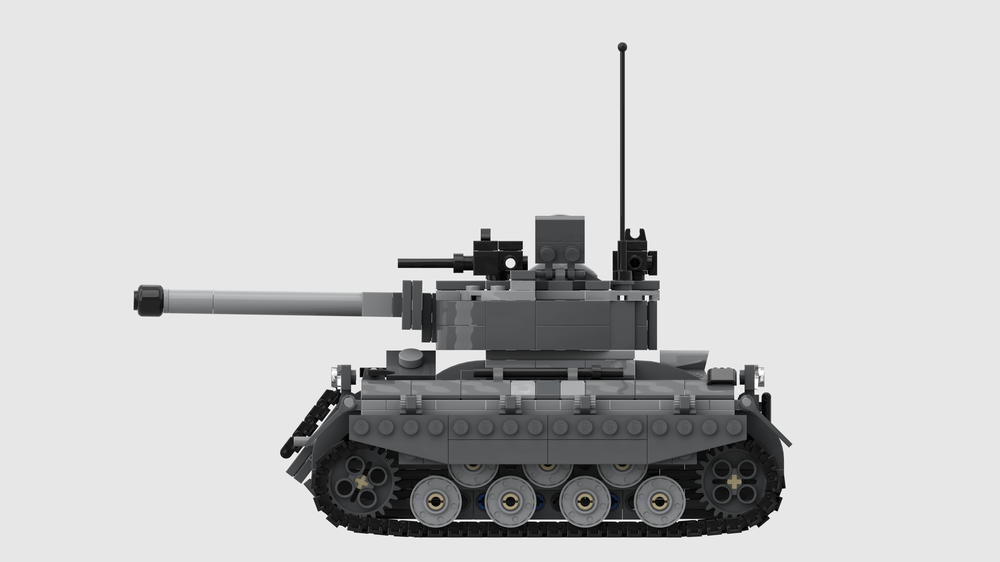 LEGO MOC Tank C20 by clohr | Rebrickable - Build with LEGO
