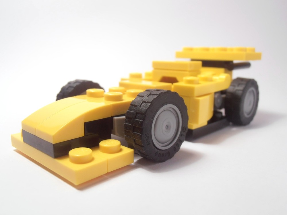 LEGO MOC 31041 F1 Car by PeterSzabo | Rebrickable - Build with LEGO