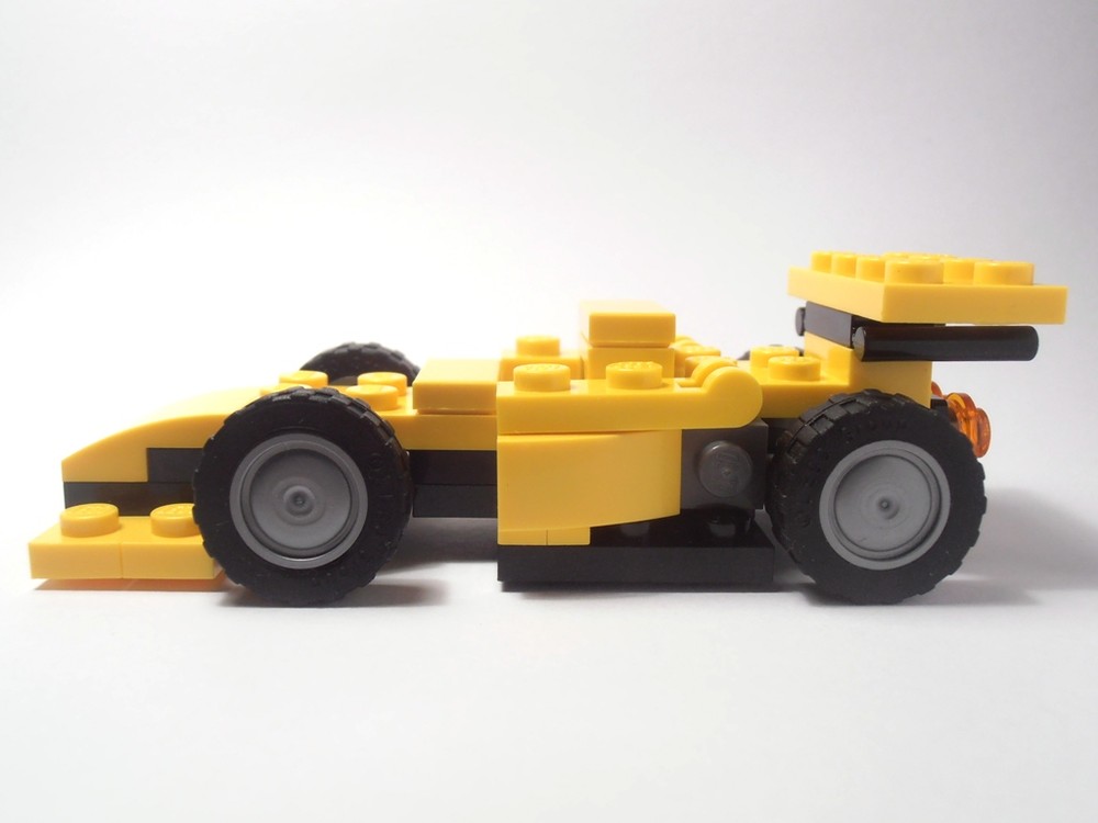 LEGO MOC 31041 F1 Car by PeterSzabo | Rebrickable - Build with LEGO