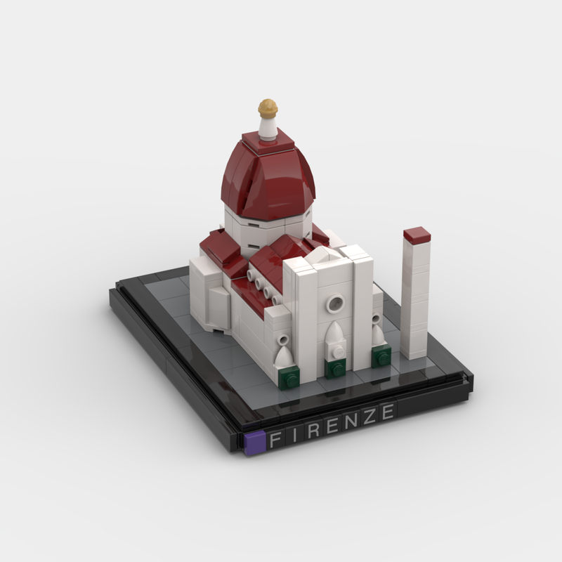 LEGO MOC Florence Cathedral by TommyBuildsMOCs | Rebrickable - Build ...