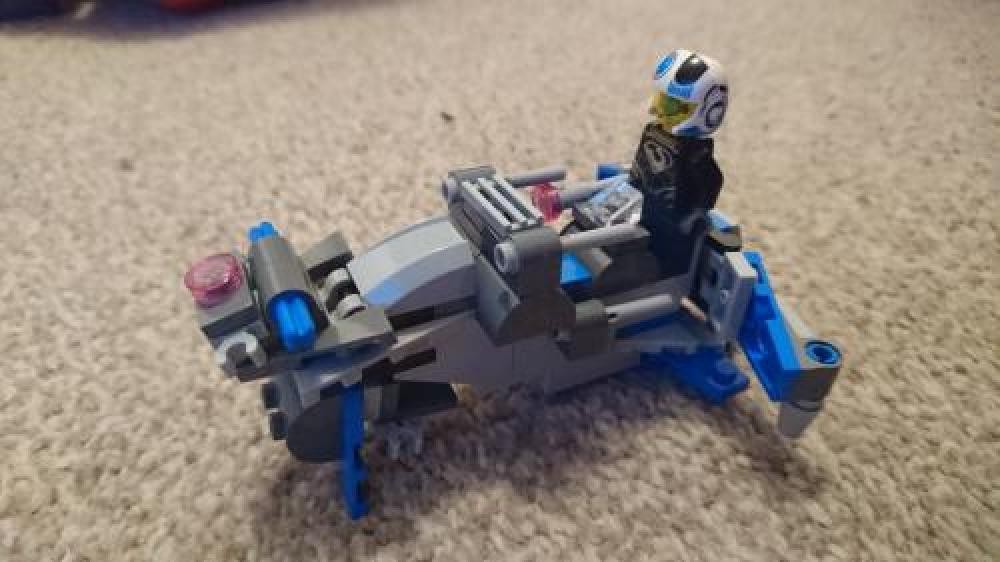 LEGO MOC Four Boosters Bomb by Bouncymat | Rebrickable - Build with LEGO