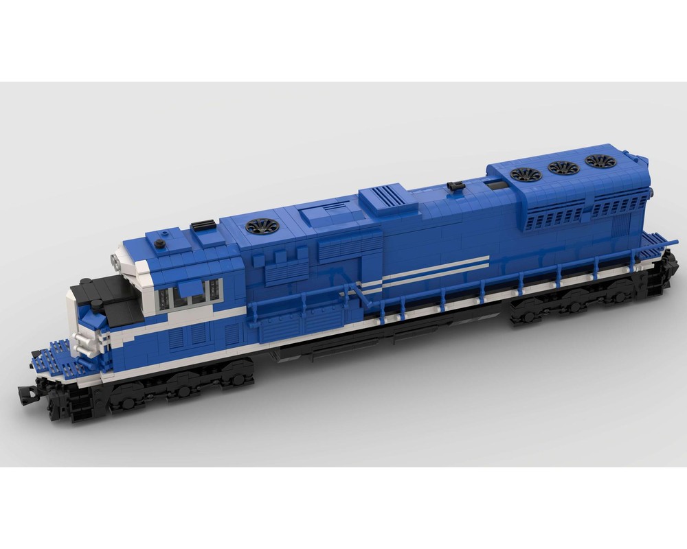 LEGO MOC EMD SD-70 Conrail by Barduck | Rebrickable - Build with LEGO