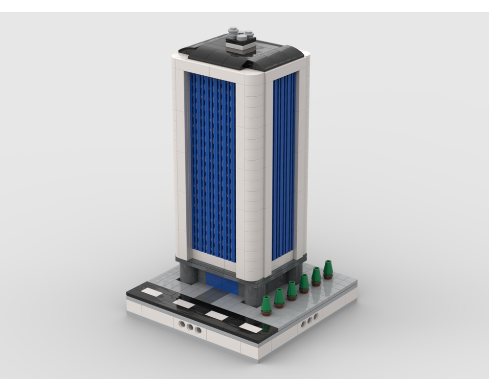 LEGO MOC Skyscraper building #5 | for modular city by gabizon ...