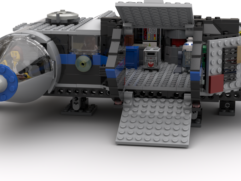 LEGO MOC Star Wars style space ship by BrickRandom | Rebrickable ...