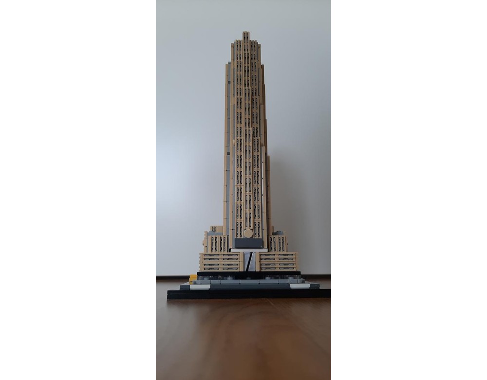 LEGO MOC Comcast Building - 30 Rockefeller Plaza - 21046 - Alternate by ...