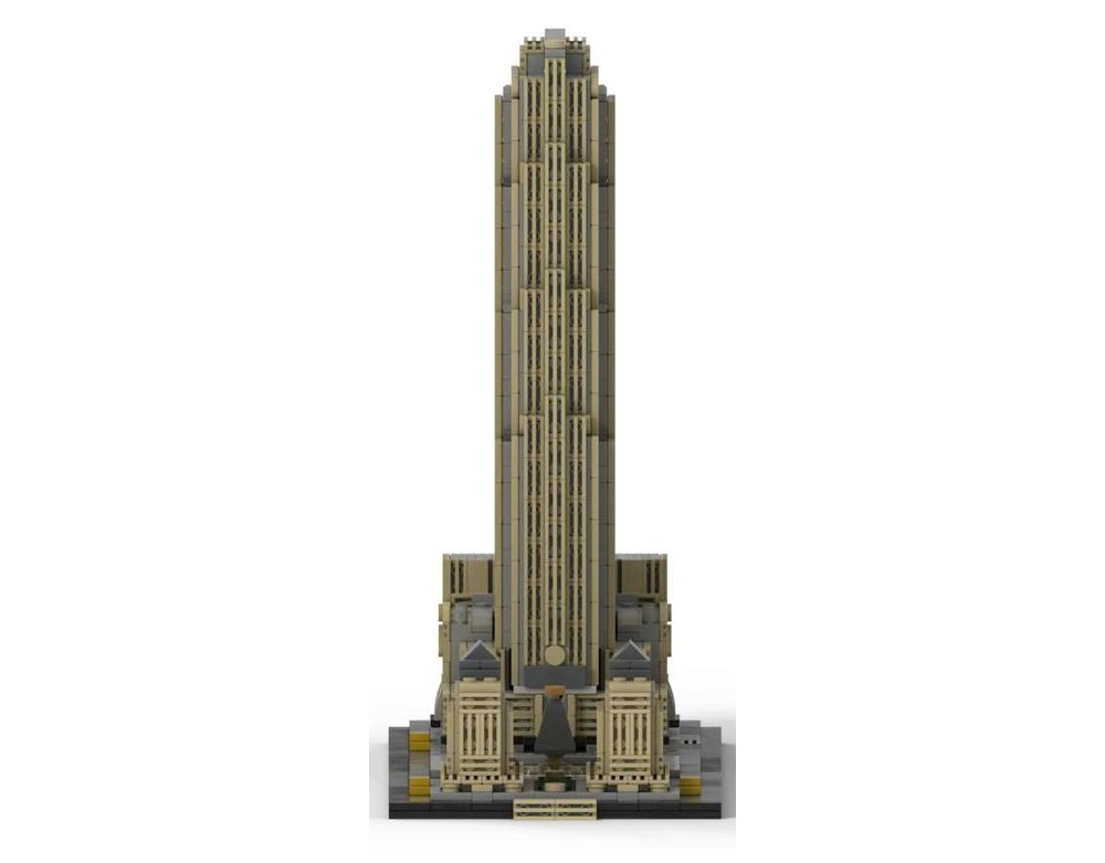 LEGO MOC Comcast Building - 30 Rockefeller Plaza - 21046 - Alternate by ...