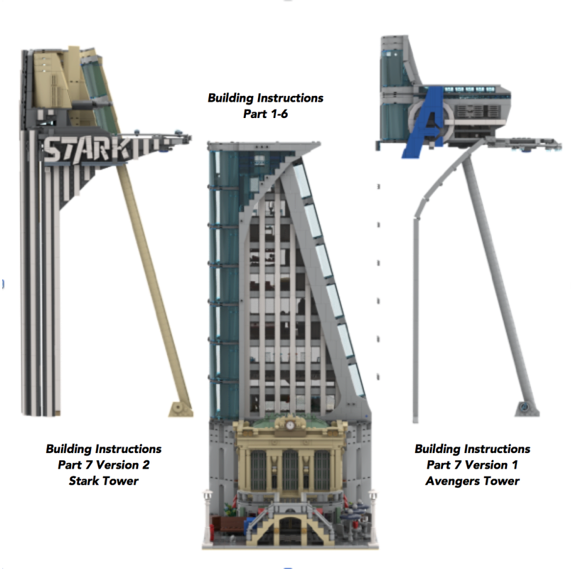 LEGO MOC Modular Avengers & Stark Tower from Marvel Avengers by Dream ...